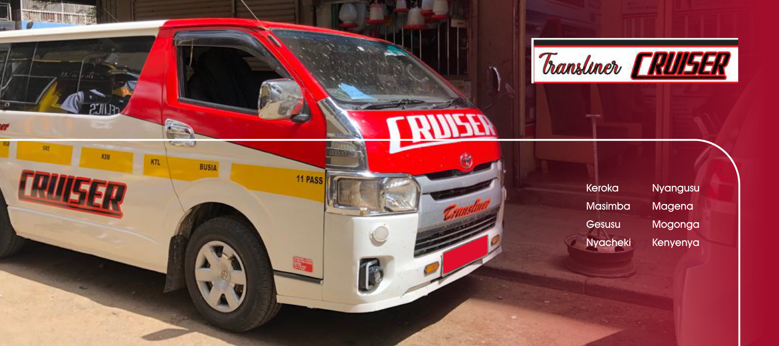 Transliner Cruiser Shuttle Routes and Fares from Nairobi