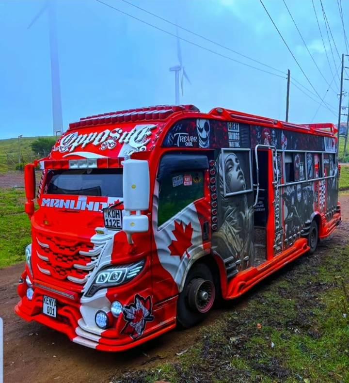 Opposite Matatu: The Canada-Themed Nganya of Nairobi