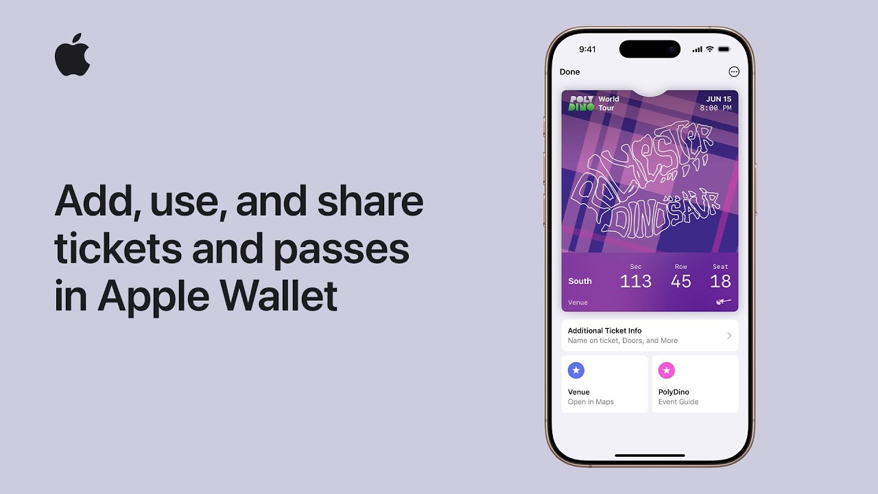 How to Add, Use, and Share Tickets and Passes in Apple Wallet on iPhone